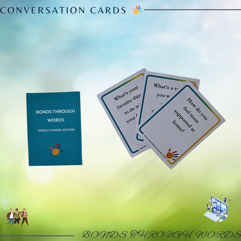 Middle School Conversation Cards: Social Emotional Learning (PDF) for ...