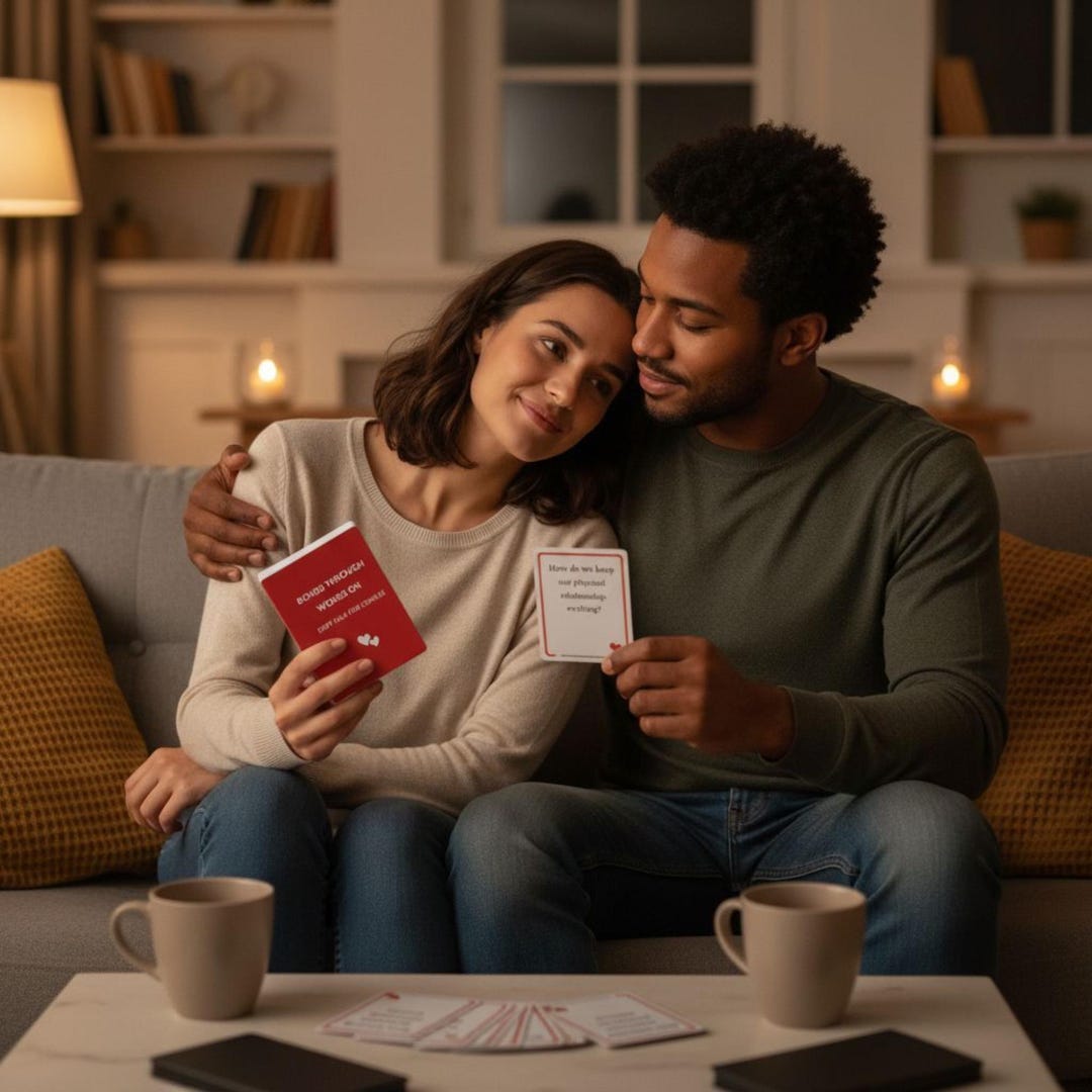 Couples Conversation Cards: Intimacy Prompts for Meaningful Dialogue ...
