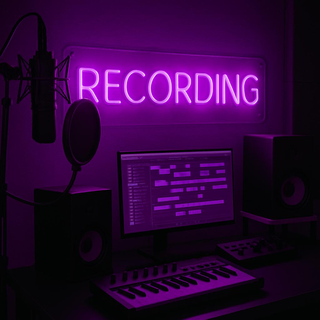 Custom LED Sign for Podcast Studio, Personalized Neon Light With Logo ...