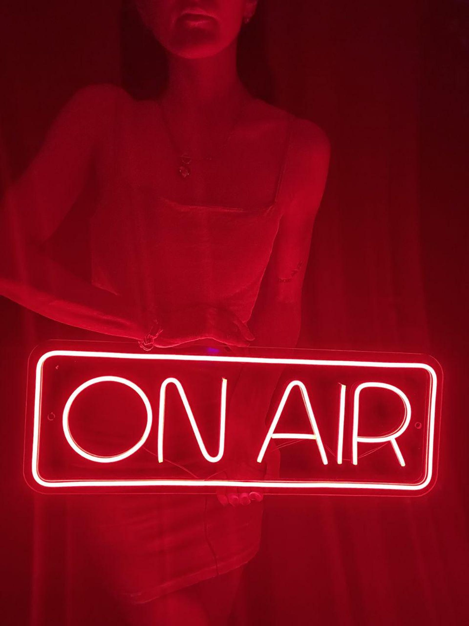 Custom on Air LED Neon Sign: Studio, Podcast, Streaming - Etsy