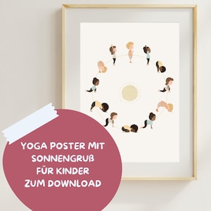 yogaposter kinder