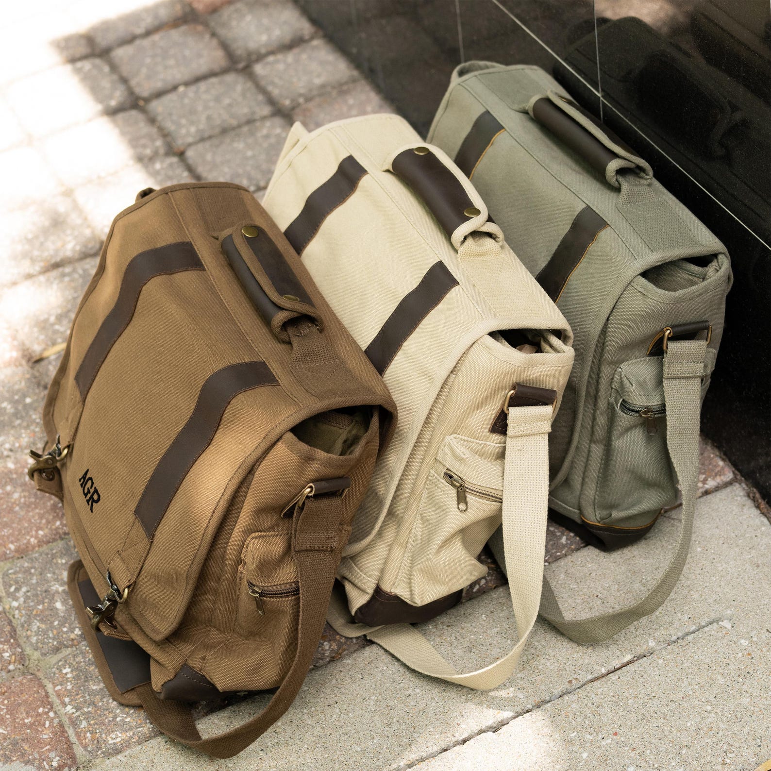 Custom Laptop Bag With Initials, Personalized Gift for Student, Cotton ...