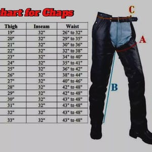 Cowboy Leather Chaps for Men Western Style Horse Riding Pants Durable ...
