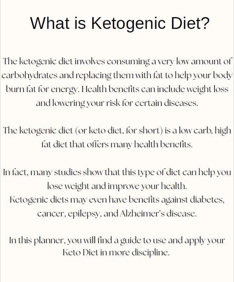 2025 Keto Planner - Printable & Digital PDF | Meal - Macro Tracker ...