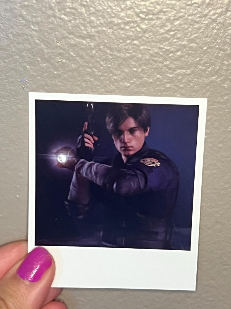 Leon Kennedy Influenced Polaroids - Etsy