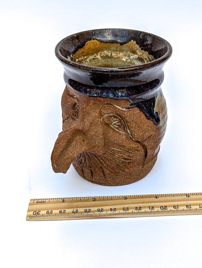 Handmade Ugly Face Mug, Grotesque Sculpted Pottery Character Cup - Etsy