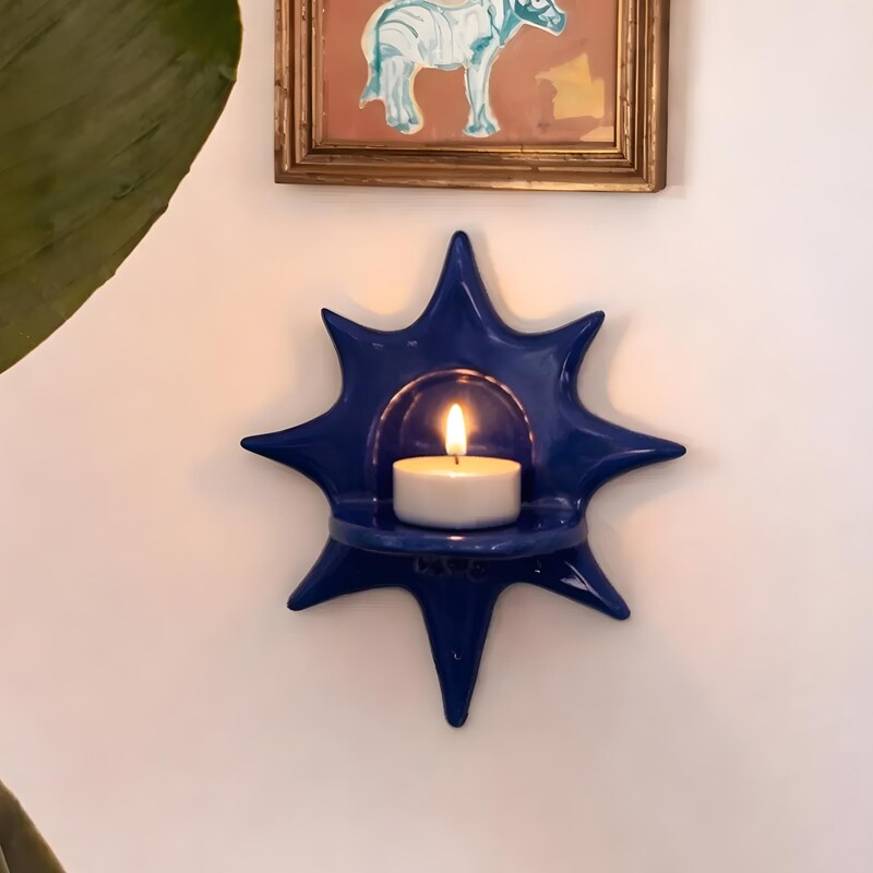 Pink Sconce Candle Holders - Etsy