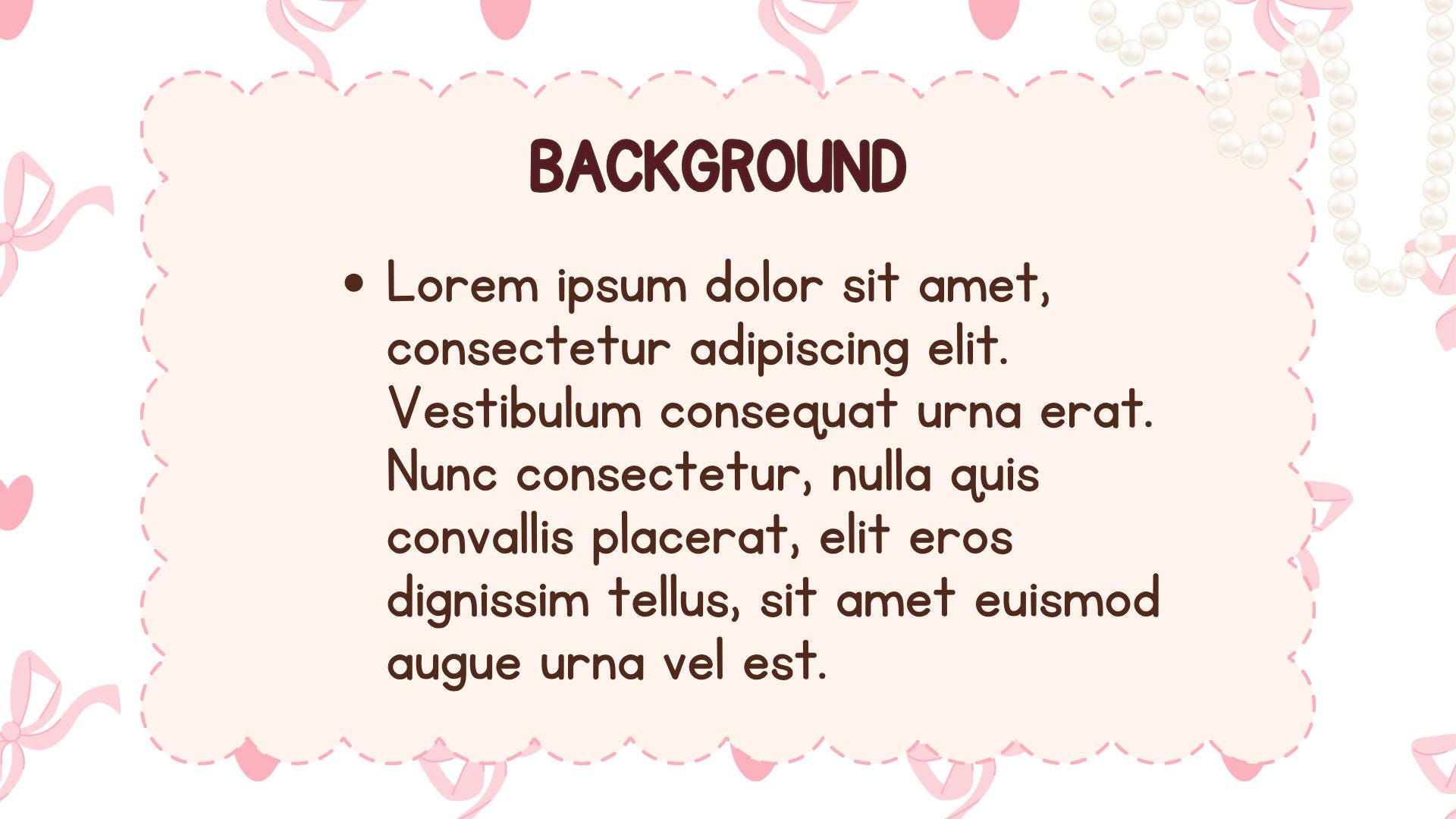 Cute Canva Template, Cute Template, Couqquete, Ribbon, Pink Template ...