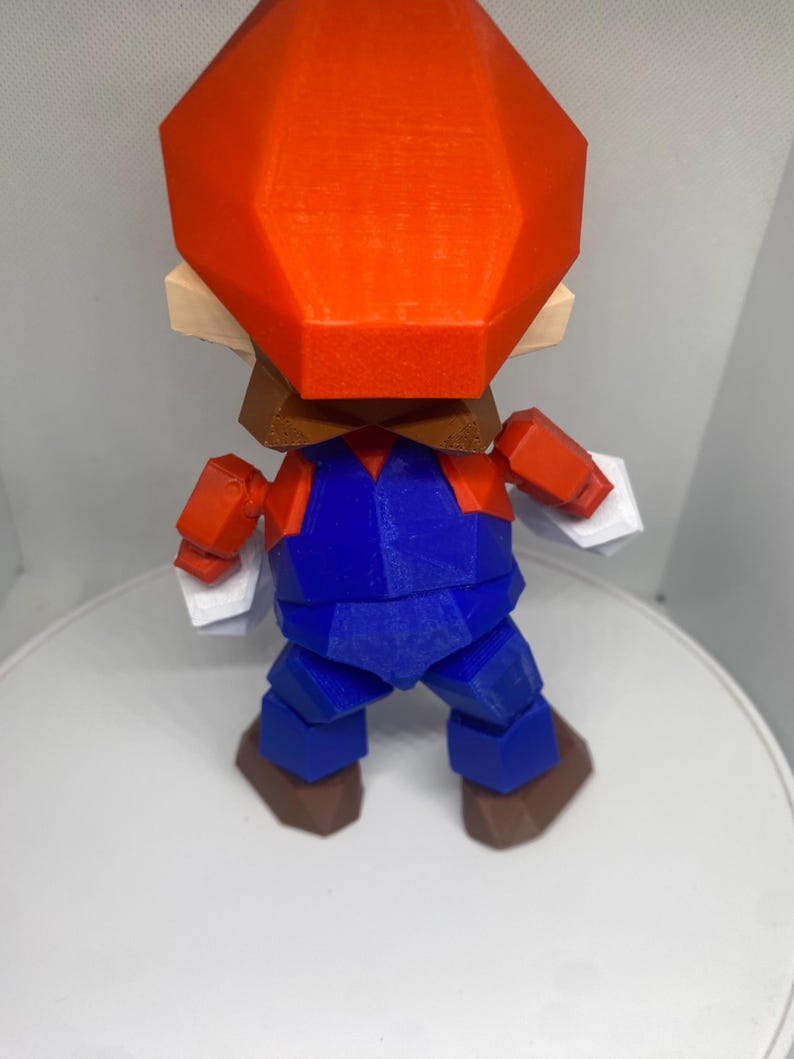 Super Mario 64 Custom Action Figure - Etsy