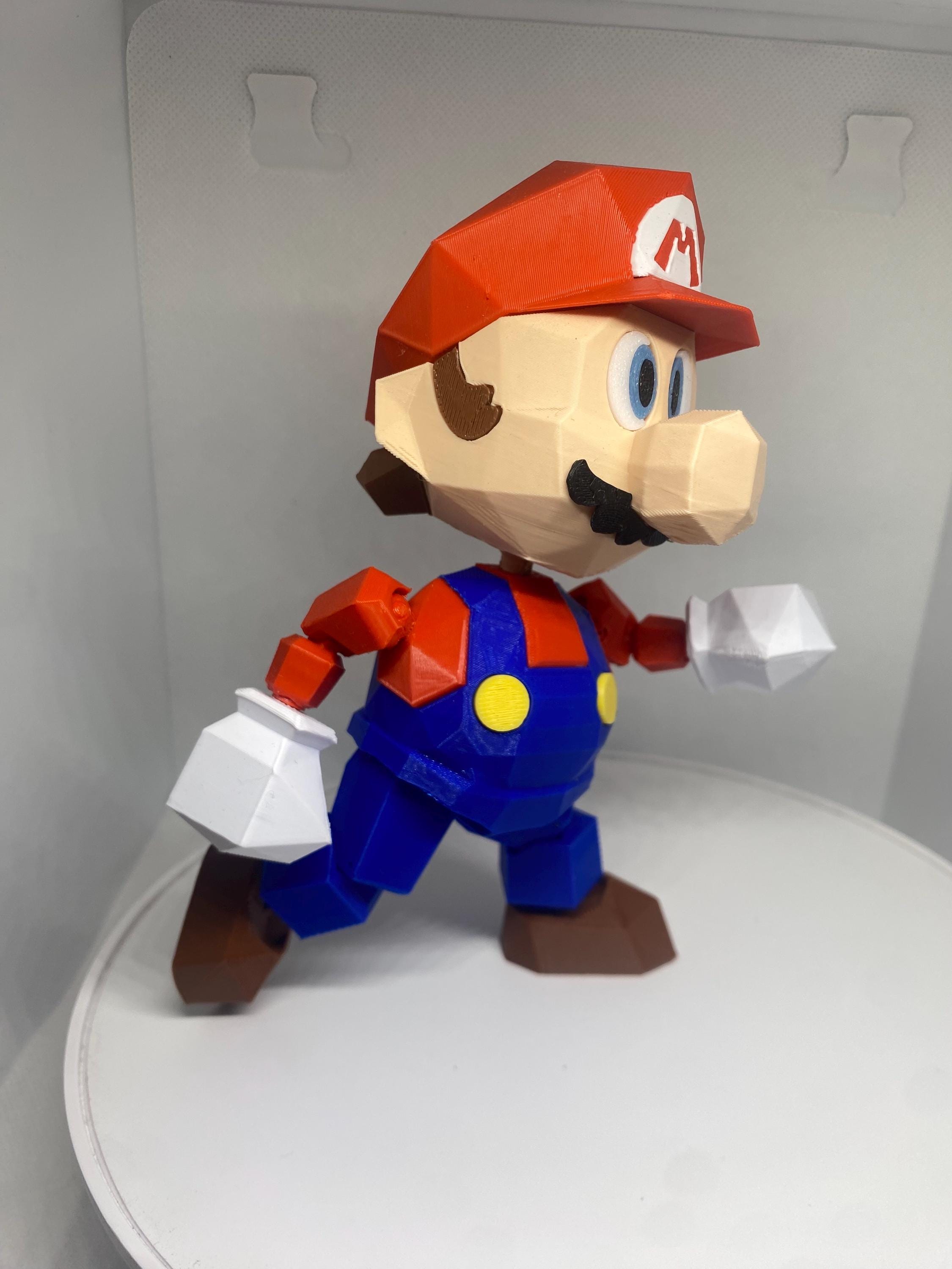 Super Mario 64 Custom Action Figure - Etsy