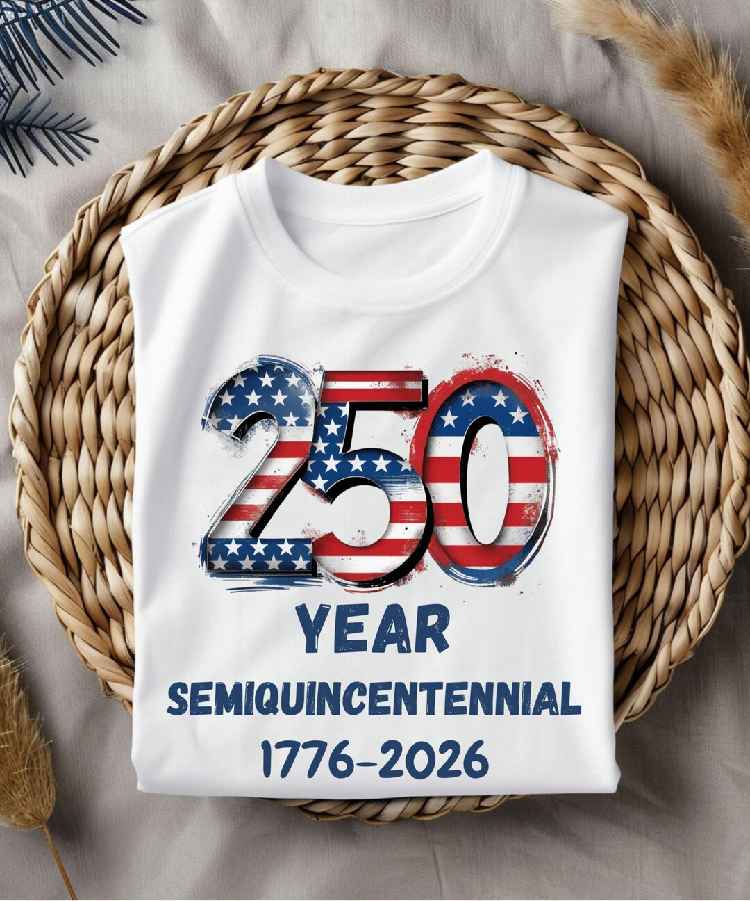 USA 250 Years T-shirt – Semiquincentennial 1776–2026 American Flag ...