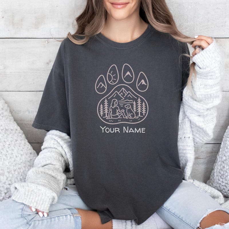 Paw Print Shirt - Etsy