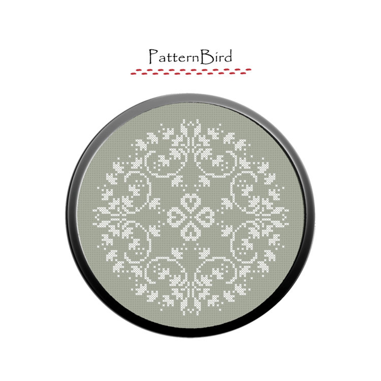 X Stitch Motif I. Instant Download PDF Cross Stitch Pattern - Etsy