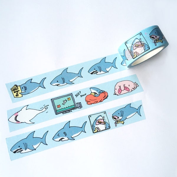 Cartoon Washi Tape - Etsy