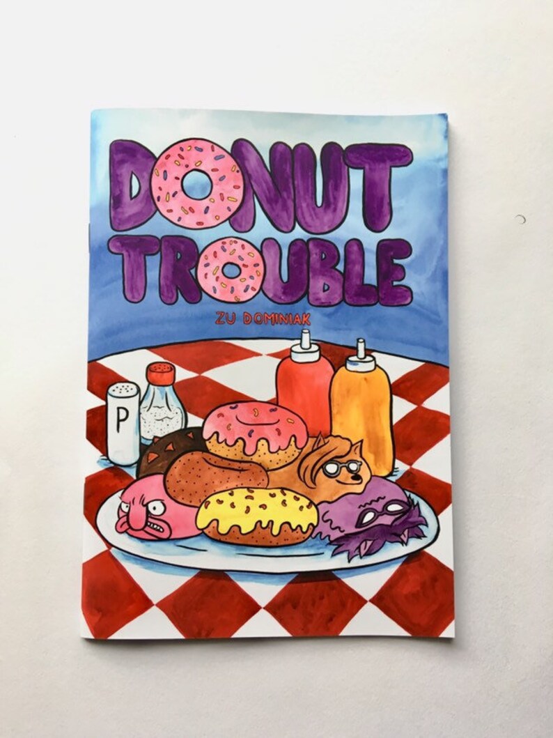 Donut Trouble Comic Kids Friendly - Etsy