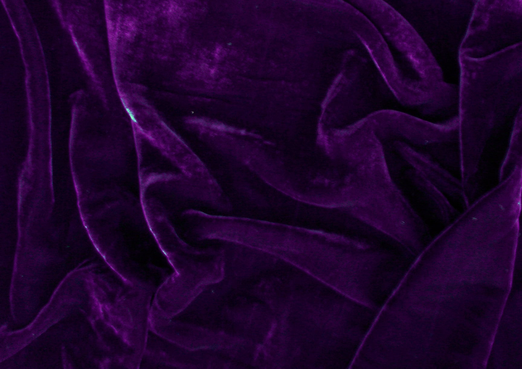 Indian velvet fabric diy craft dark bluish purple velvet | Etsy