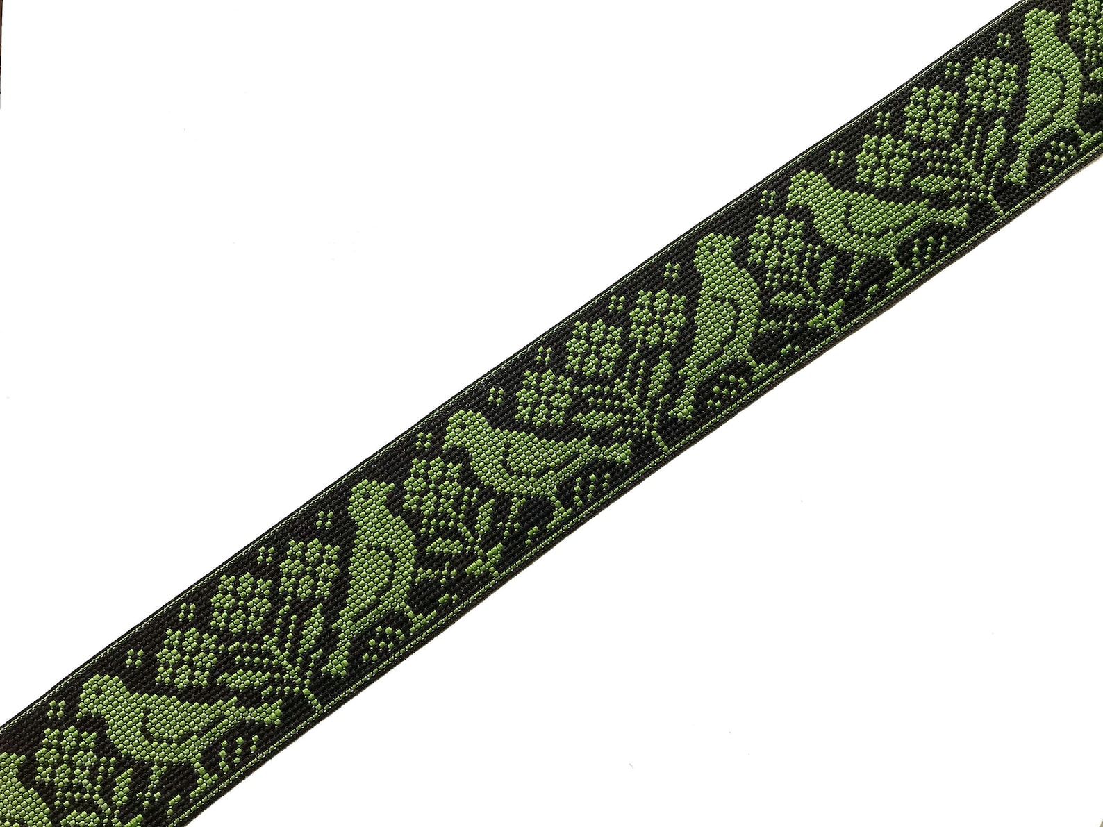 Jacquard Trim, Indian Saree Border, Green Fabric Trim, Boho Woven Lace ...