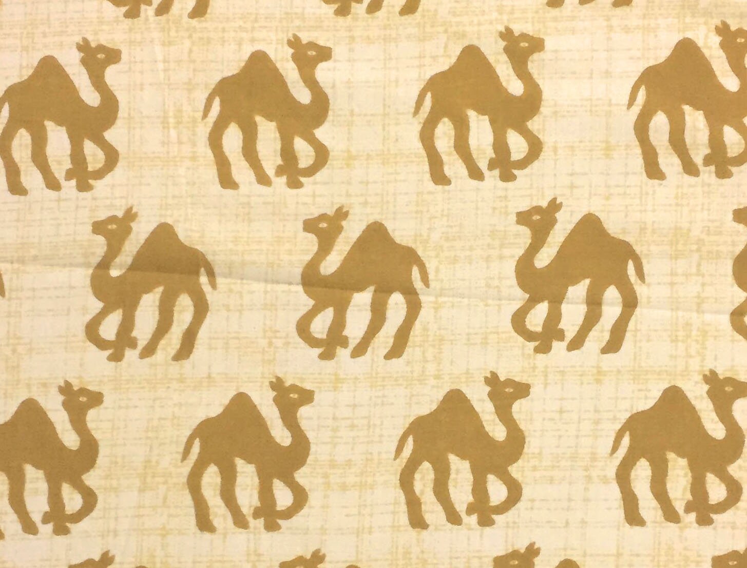 Camel animal print Jaipur cotton hand printed fabric | Etsy