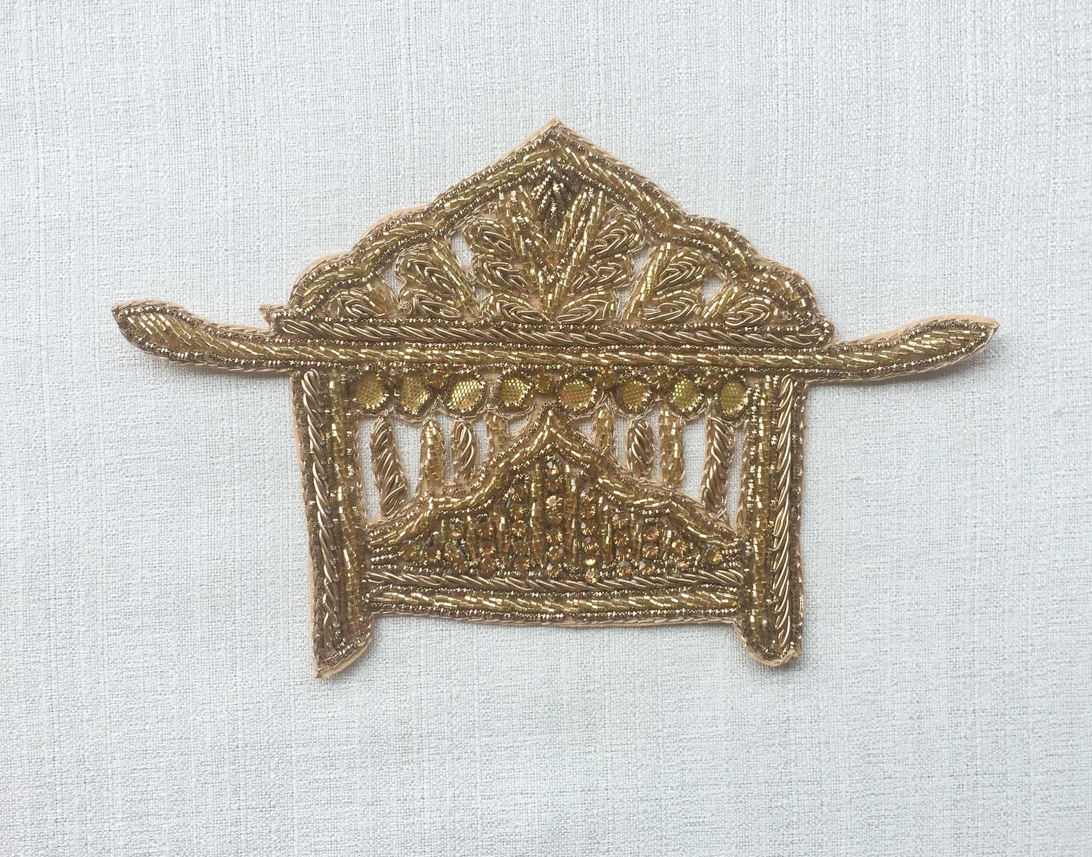 Indian Appliques Palanquin Motif Diy Craft Embellishment | Etsy