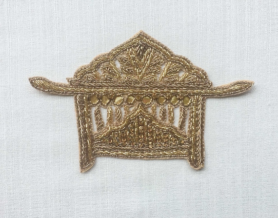 Indian Appliques Palanquin Motif Diy Craft Embellishment | Etsy