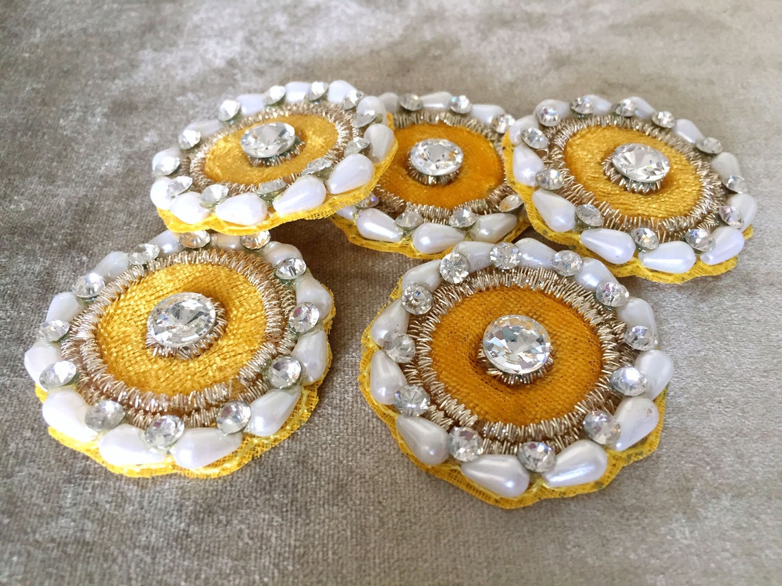 Crystal Embellishment Boho Applique Embroidery Patch Sew on - Etsy