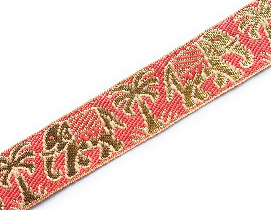 Jacquard Trim, Indian Border, Elephant Trim, Sari Trim by the Yard ...