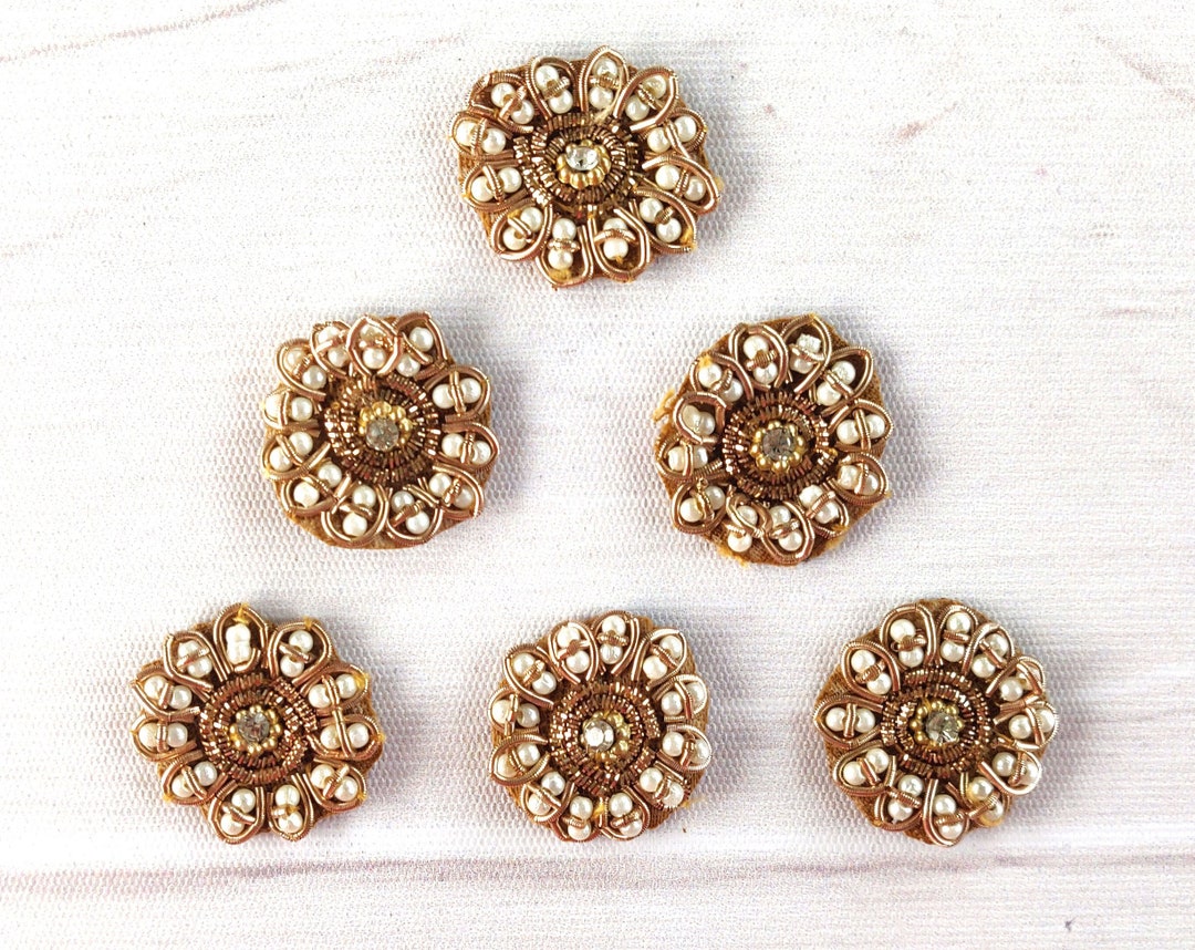 Indian Appliques, Craft Patches, Sew on Patch, Gold, Bullion, Bead ...