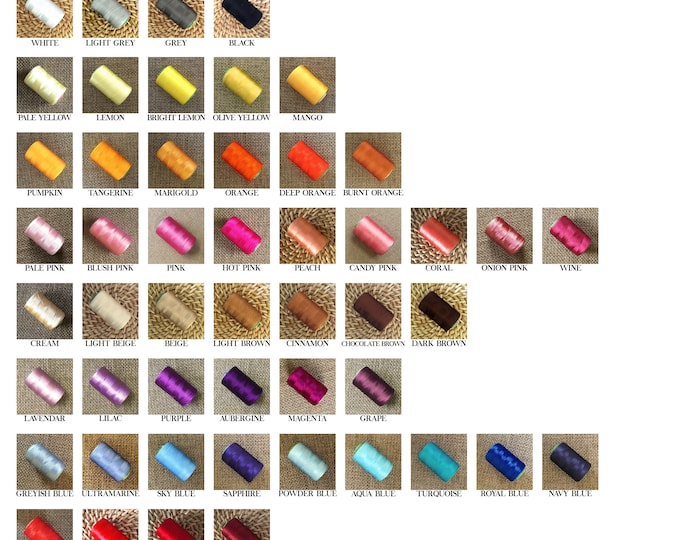 Embroidery Thread Spools, Art Silk Thread, Indian Silk Thread ...