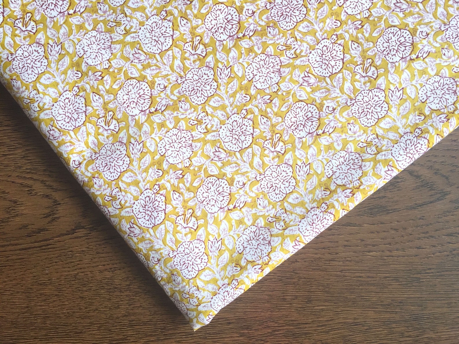 Hand Printed Cotton Fabric Indian Block Printed Fabric - Etsy
