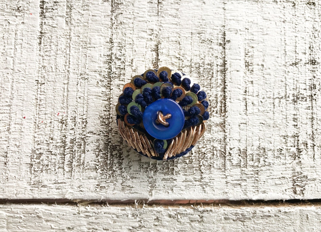 Hand Embroidered Motif, Craft Embellishment, Dress Making Applique, Sew ...