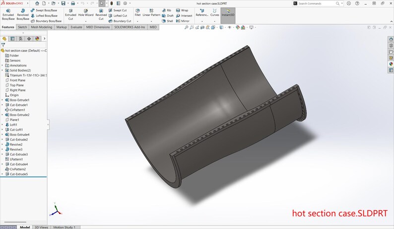 Axial Jet Engine Assembly 3D Model – Solidworks 2024 (SLDASM + SLDPRT ...