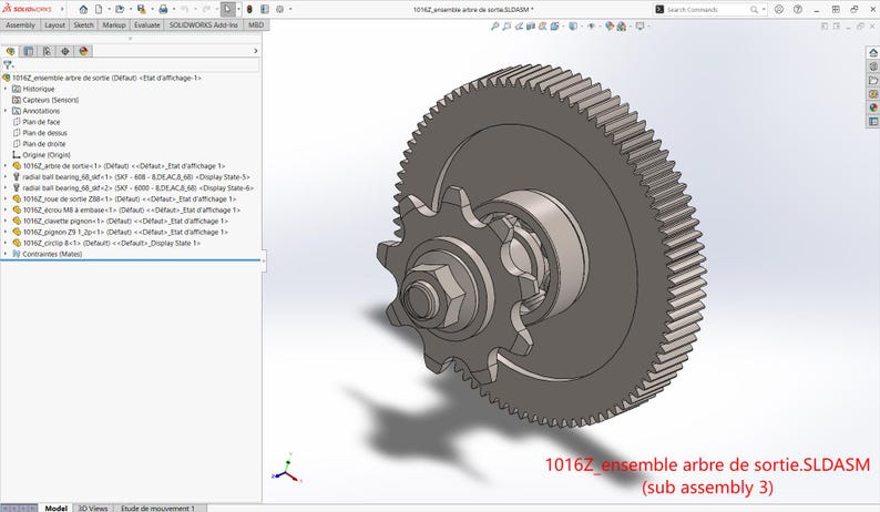 Fully Editable Parameterized DC Motor 3D Model | Solidworks 2024 Design ...