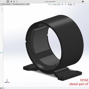 DC Motor 3D Model | Fully Editable Parameterized in Solidworks 2024 ...