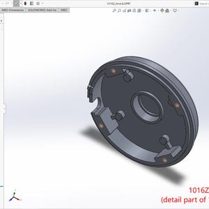 DC Motor 3D Model | Fully Editable Parameterized in Solidworks 2024 ...