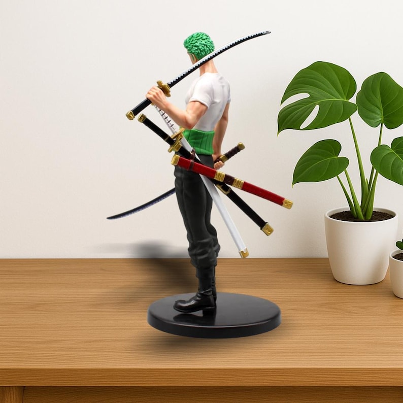 Roronoa Zoro One Piece Action Figure – 24CM Double-end Anime Model With ...