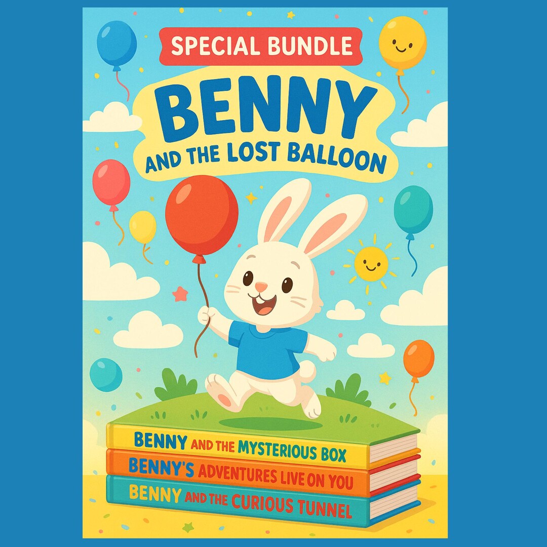 Benny’s 4-book Story Bundle – Printable Kids Books PDF | Fun ...