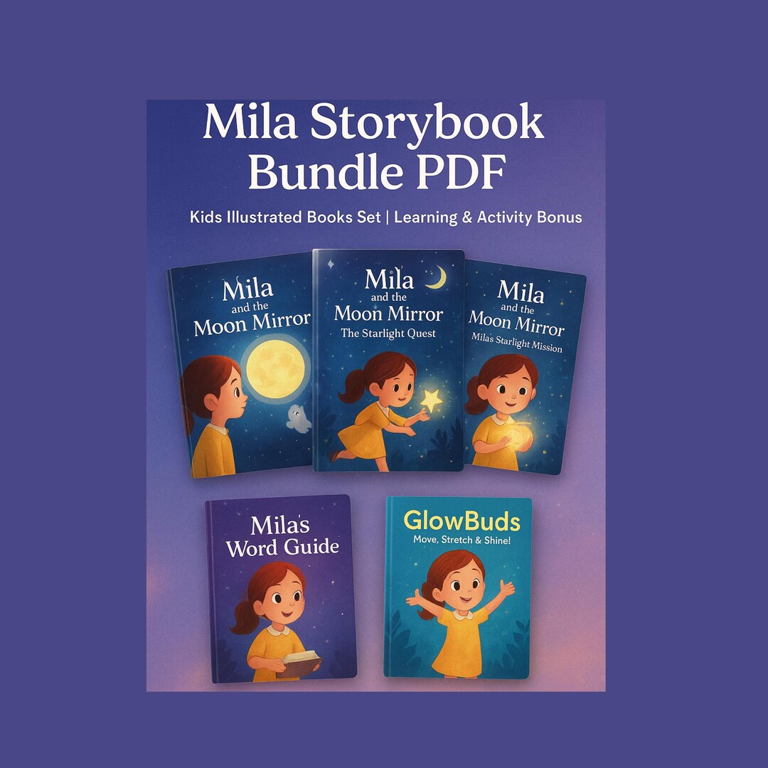 Mila Storybook Bundle | 3 Magical Kids Bedtime Tales + 2 Free Gifts ...