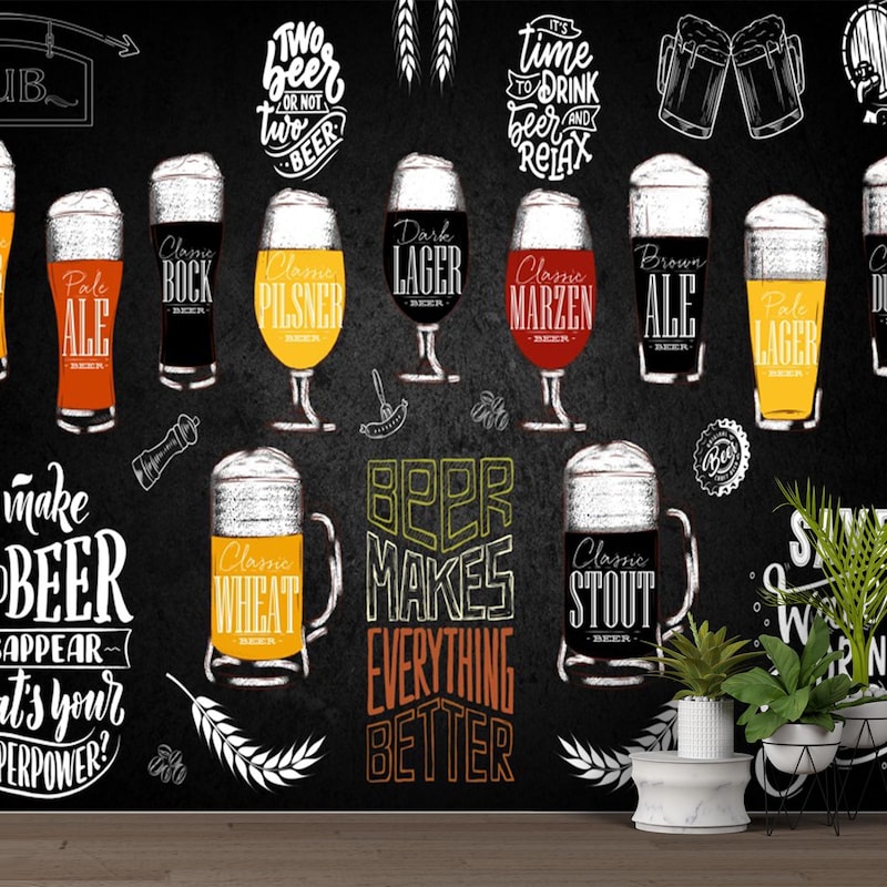 Beer Wallpaper - Etsy