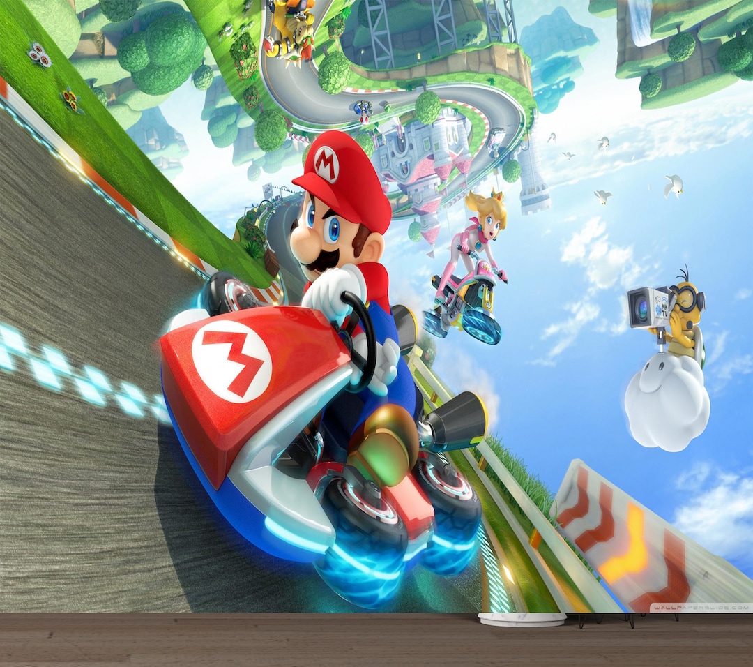 Süper Mario Wallpaper Children Room Wallpaper,self Adhesive, Peel and ...