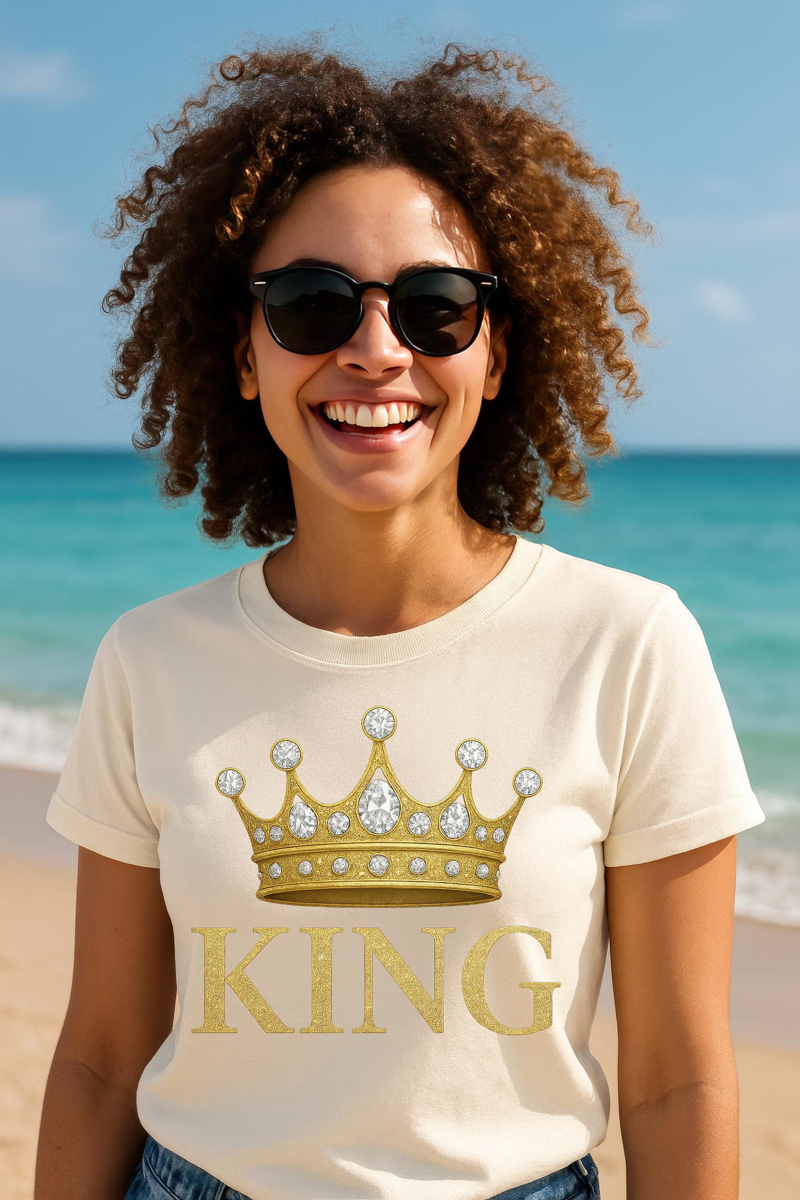 King Crown PNG Clipart – Luxury Gold Diamond Crown Typography Design ...