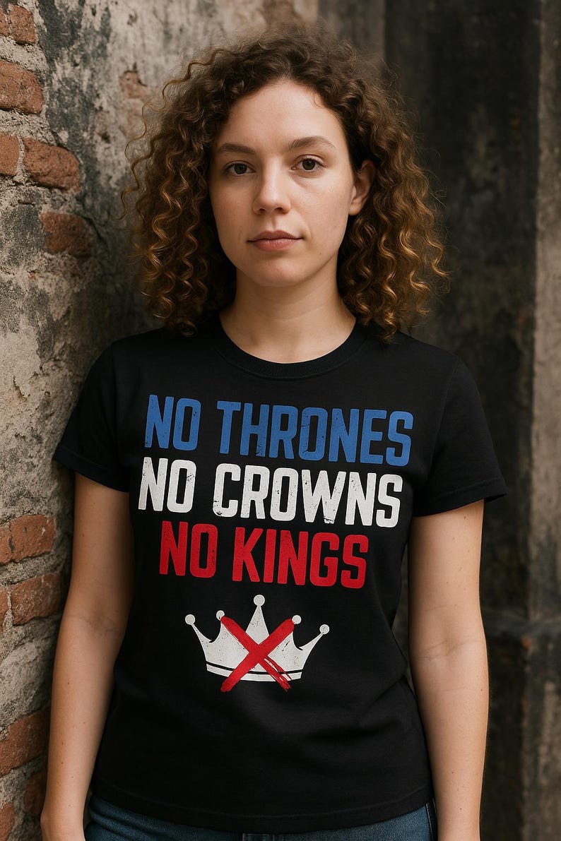 No Thrones No Crowns No Kings PNG | Patriotic Anti-monarchy Freedom ...