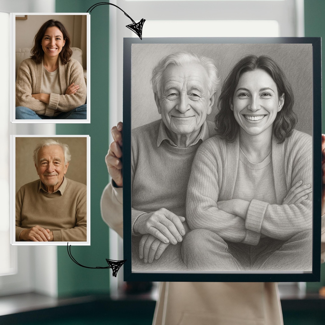 Memorial Photo Merge: Add Deceased Loved Ones (digital Download) - Etsy