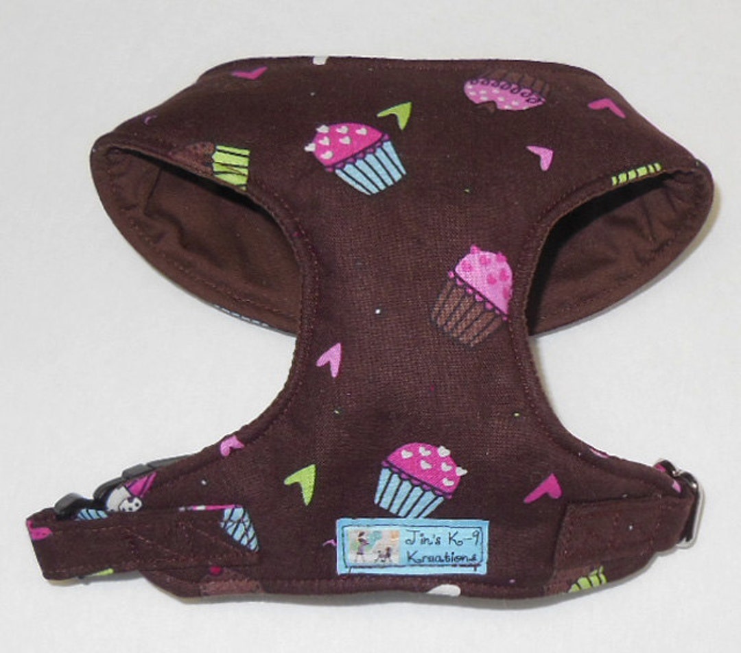 Cupcake Comfort Soft Dog Harness. -made to Order - - Etsy