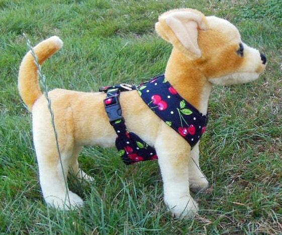 Cherry Comfort Soft Dog Harness made to Order - Etsy