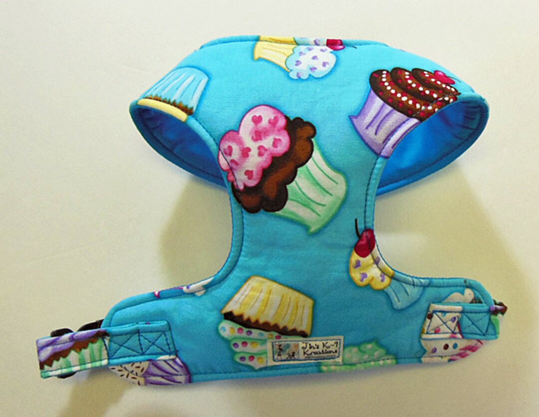 Cupcake Comfort Soft Dog Harness. - Made to Order - - Etsy