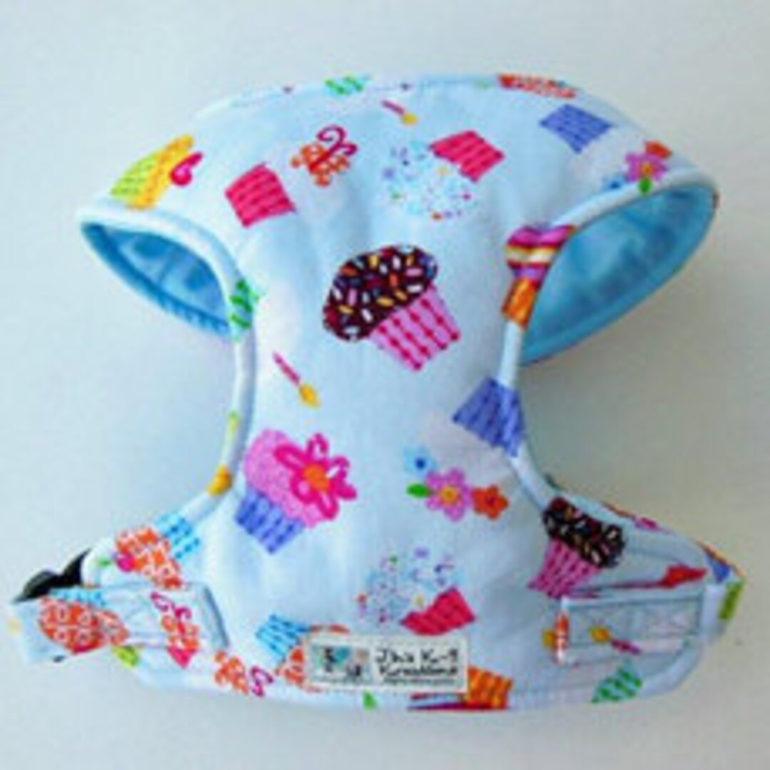 Cupcake Comfort Soft Dog Harness - Made to Order - - Etsy