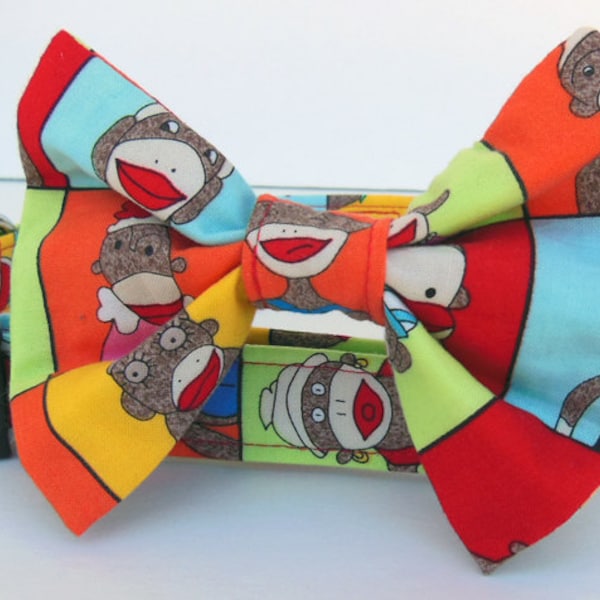 Monkey Bow - Etsy