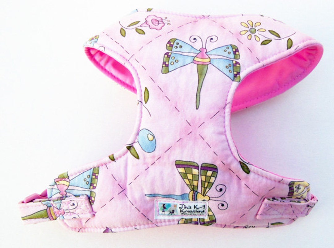 Butterfly Comfort Soft Dog Harness. - Made to Order - - Etsy