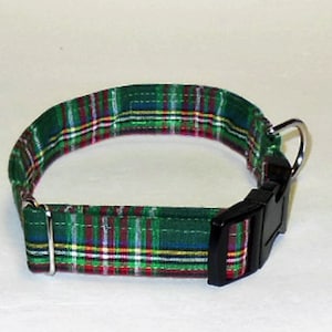 Tartan, Plaid Adjustable Dog Collar - Made to Order. - Etsy
