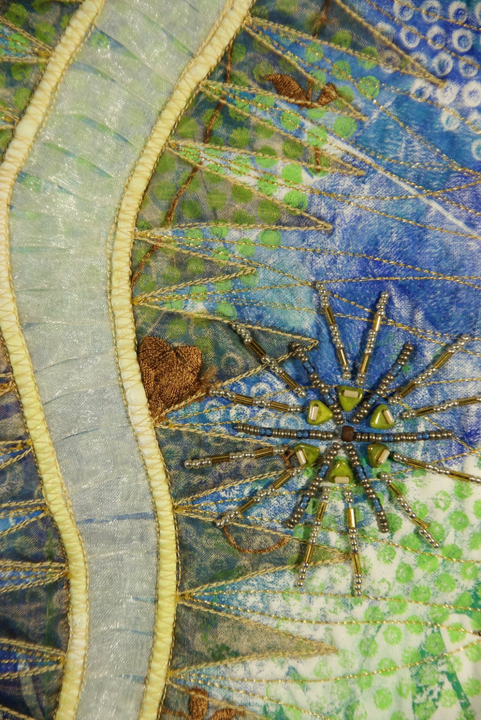 Handmade Art Quilt - Hidden Sparkle - Etsy